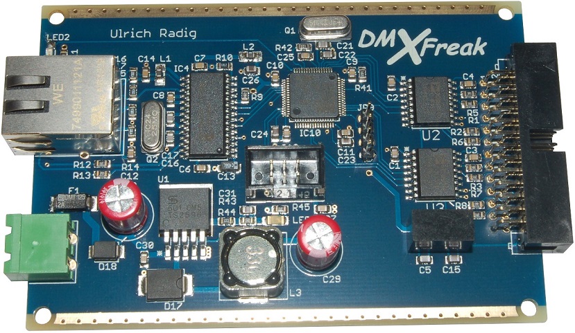 Ulrich Radig, mikrocontroller and more :: ArtNet, sACN 4096 Kanal LED ...